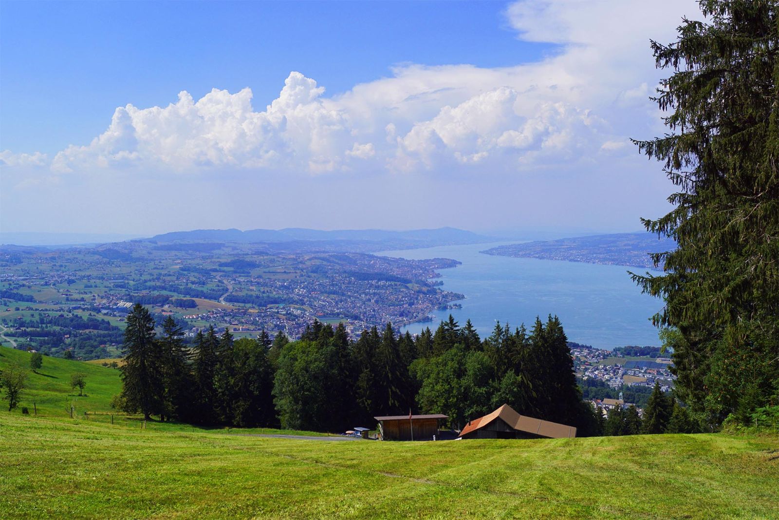 Etzel: Panoramatraumwanderung oberhalb des Zürichsees (2024)