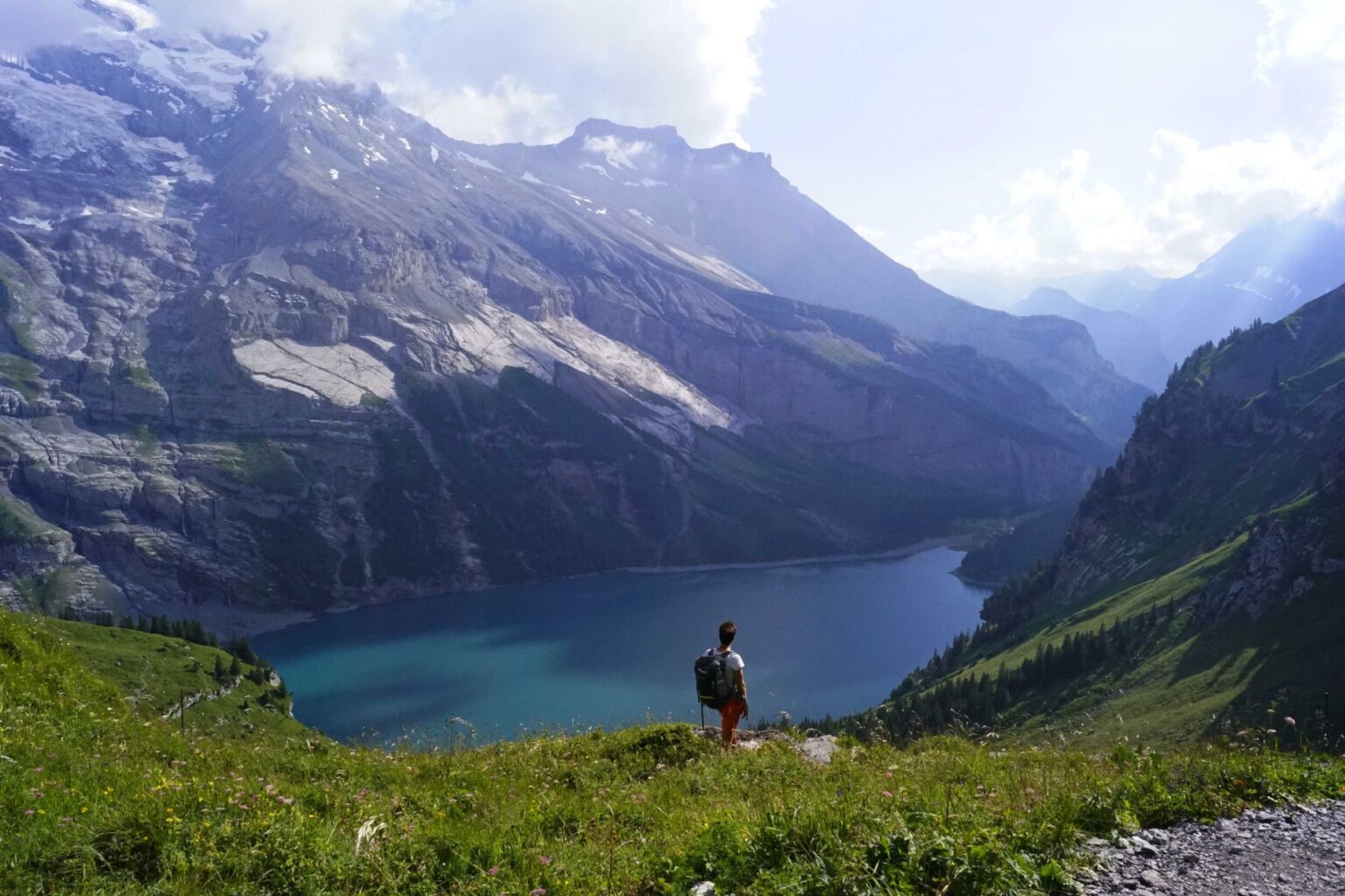 Lake Oeschinen Hike - A Natural Wonder in the Swiss Alps