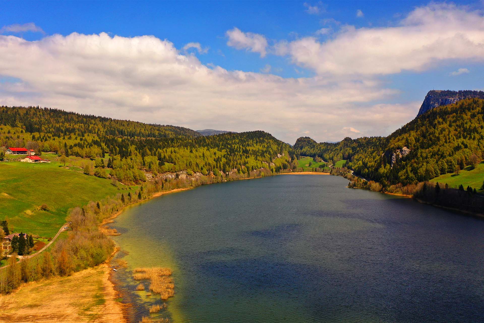 Pure relaxation at Lac Brenet, Vallée de Joux - Switzerland by Locals