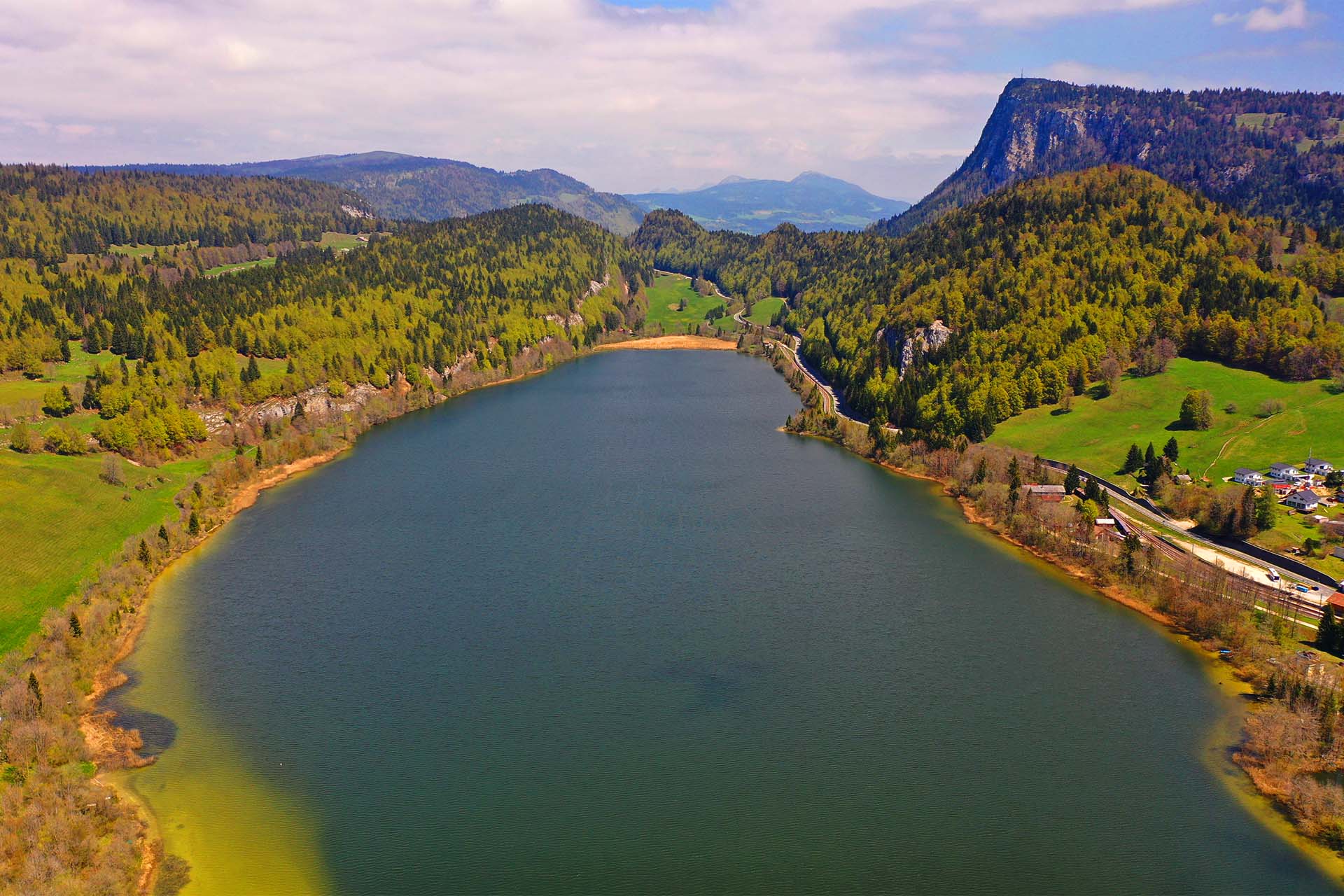 Pure relaxation at Lac Brenet, Vallée de Joux - Switzerland by Locals