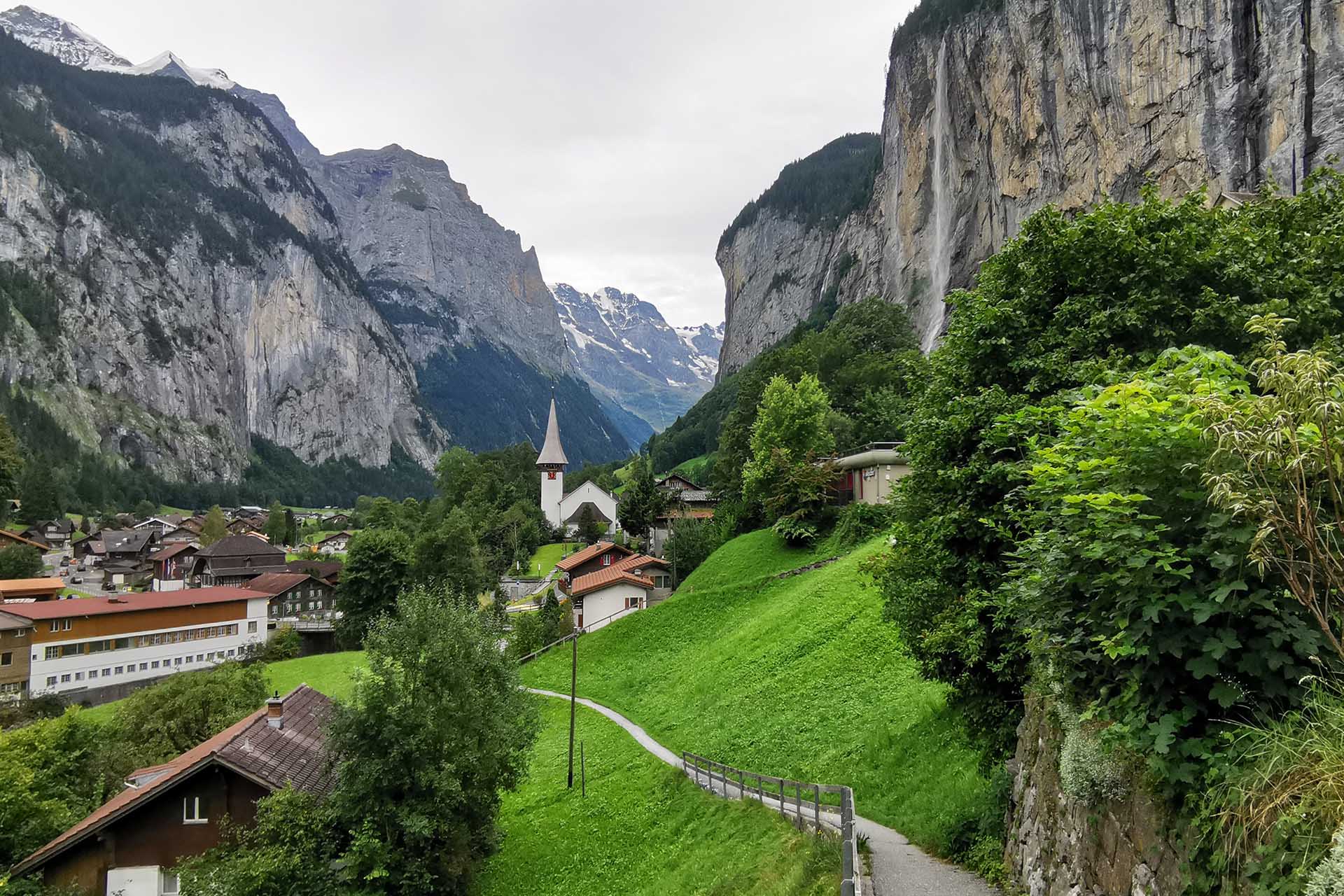 Staubbach Falls - One of the tallest Waterfalls in EUROPE